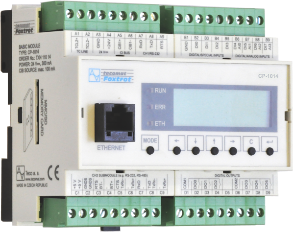 PLC Tecomat Foxtrot - TECO - Automation